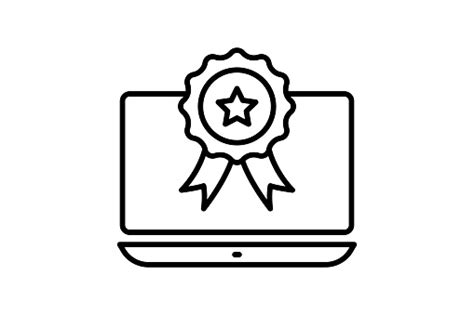 경쟁 승리 아이콘입니다 수상자 시상식 노트북에 메달 승자 성공 승리와 관련된 아이콘입니다 선 아이콘 스타일 디자인입니다 간단한 벡터 디자인 편집 가능 Championship