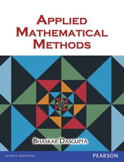 Applied Mathematical Methods By Pearson [book]