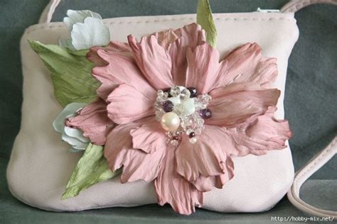 Российский Сервис Онлайн Дневников Самодельные цветы из ткани Сумочки через плечо Цветок брошь