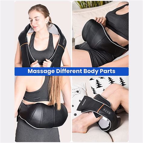 Renpho Shiatsu Neck And Shoulder Back Massager With Heat For Waist Leg Calf Foot Arm Belly
