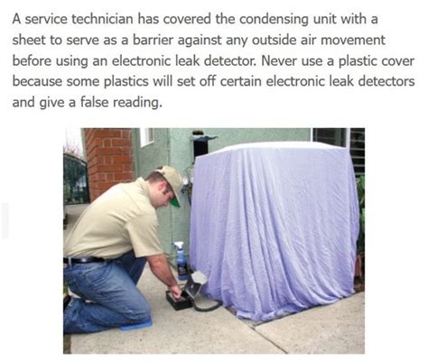 Unit 8 2 2 Testing For Condensing Section Leaks Flashcards Quizlet