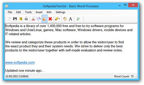 Basic Word Processor Download Softpedia