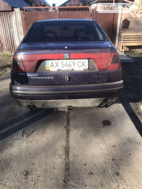 Auto Ria Продам Сеат Кордоба 1994 Ax5469ck бензин 1 6 седан бу у Харкові ціна 1700