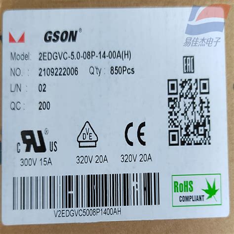 Universal Plug Connector 2edgk 5 0 08p 14 00a H Pluggable Terminal Block