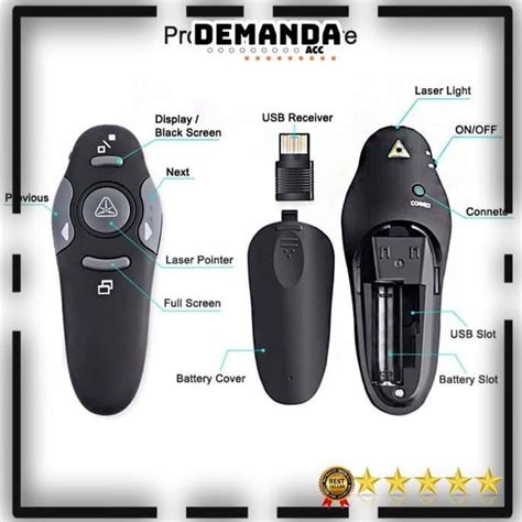 Jual Promo Tahun Baru Laser Pointer Wireless Presenter Pointer Presentasi Dengan T Box