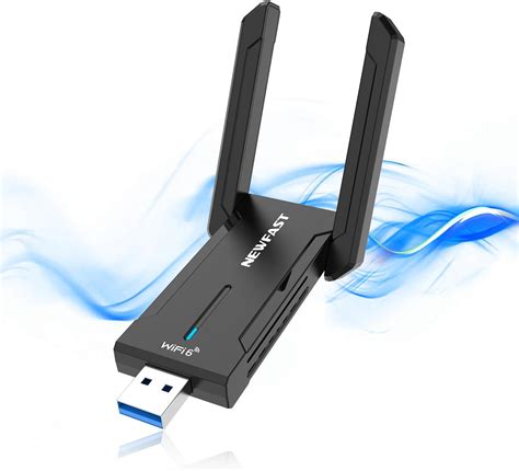 Brostrend Axe5400 Wifi 6e Usb Adapter Tri Band Long Range