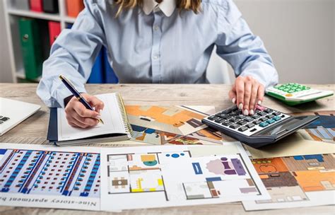 Premium Photo Female Architect Look Paper Plans At Construction Site Renovation Concept