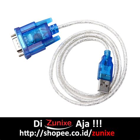 jual hl 340 new usb to rs232 com port serial pda 9 pin db9 cable