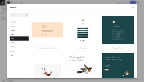 What Are Page Creation Patterns In Wordpress