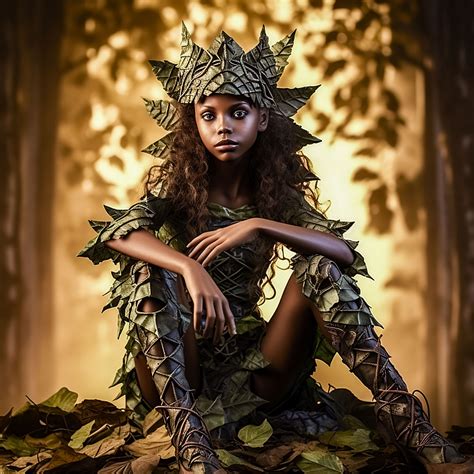 Download Ai Generated Nature Girl Royalty Free Stock Illustration