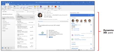 Understanding The Dynamics 365 App For Outlook