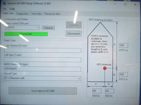 Garmin Ais 800 Blackbox Transponder W Cables 010 02087 00 New Old Stock Max Marine