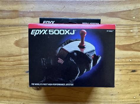 Epyx 500xj Joystick Konix 1986 Commodore And Atari New Old Stock