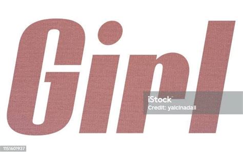 흰색 바탕에 테라코타 색깔의 직물 질감을 가진 소녀 단어 0명에 대한 스톡 사진 및 기타 이미지 0명 개념 고객 Istock