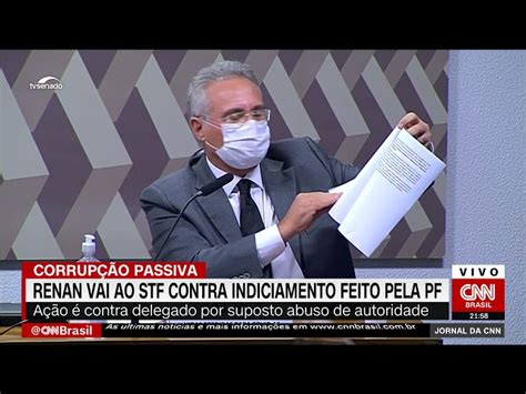Relator Da Cpi Da Pandemia Renan Vai Ao Stf Contra Indiciamento Feito