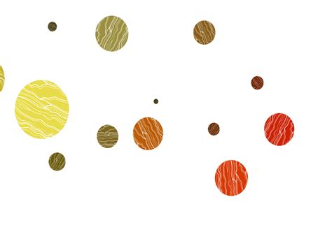 Light Orange Vector Texture With Disks 15669724 Vector Art At Vecteezy