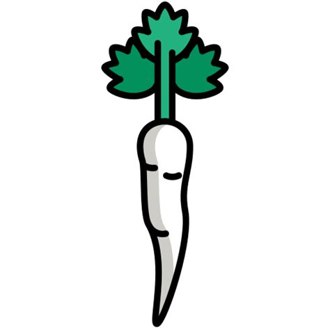 Root Generic Outline Color Icon