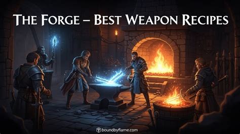 Best The Forge Weapon Recipes Complete March 2026 Guide