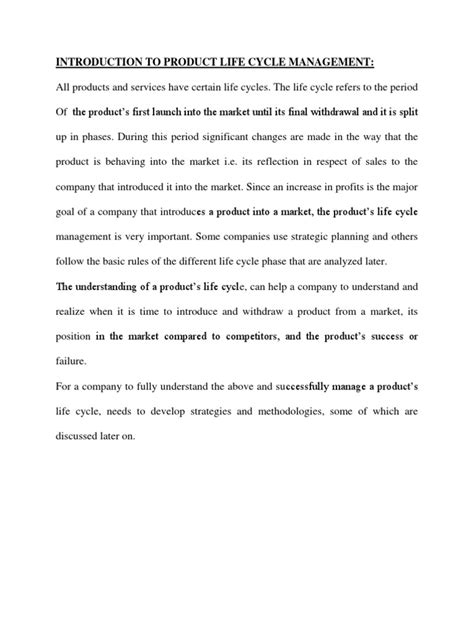 pdf product life cycle management 1 dokumen tips