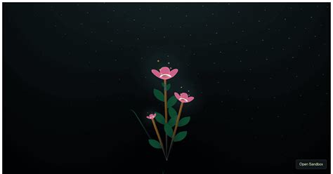 Flower Codesandbox