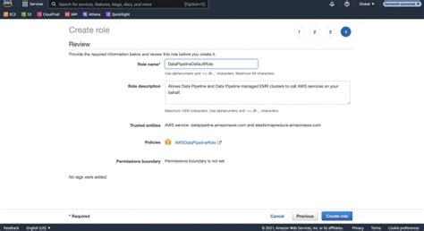Creating Iam Roles For Datapipeline Which Is Used For Movement Of Data