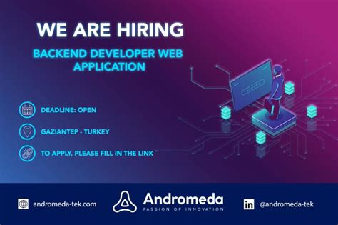 Sohaib Boushibuşi On Linkedin Backend Developer Web Applications Andromeda