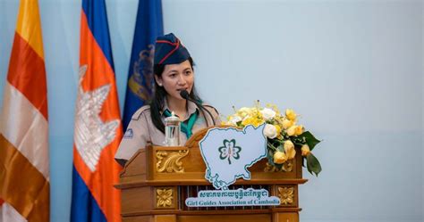 លោកជំទាវបណ្ឌិត ពេជ ចន្ទមុន្នី អគ្គស្នងការសមាគមកាយឫទ្ធិនារីកម្ពុជា