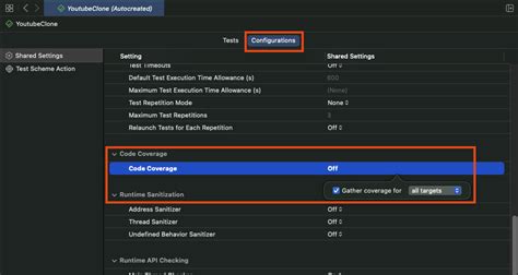 How Can I Enable Code Coverage In Xcode 143 It Appears Different