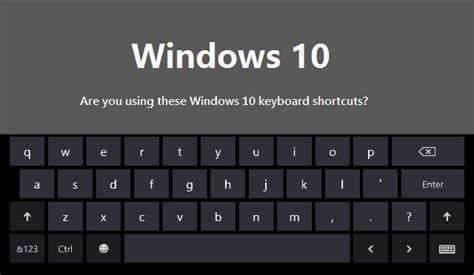 Windows Keyboard Shortcuts Handy Shortcuts Every Windows User Should Know Among Tech