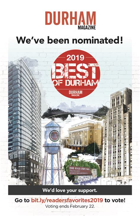 Promote Your Business During Best Of Durham Voting Durham Magazine