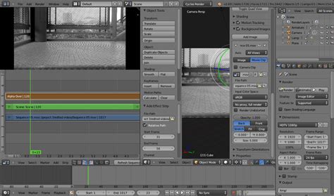 problem rendering a video cycles node editor vse blender stack