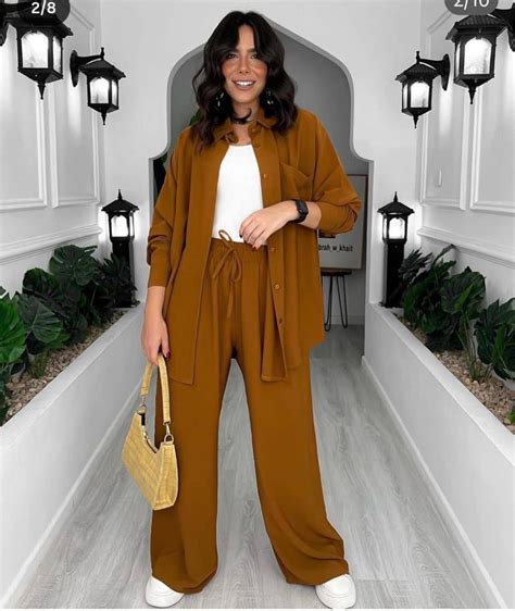 طقم قطعتين اوفر سايز زراير ماجيستي