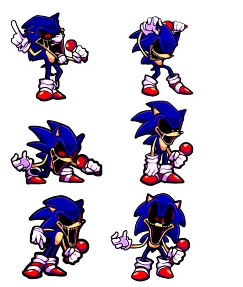 Sonic Exe Sprites Png By Kaileb7263 On Deviantart