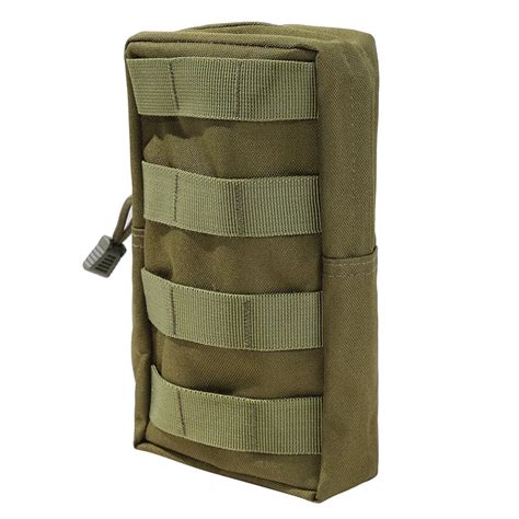 전술 Molle 파우치 1000d 야외 군사 전술 허리 가방 Edc Molle 지퍼 허리 팩 내구성 벨트 파우치 배낭 액세서리