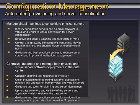 Data Center Optimization With Microsoft System Center Son Vu Ppt