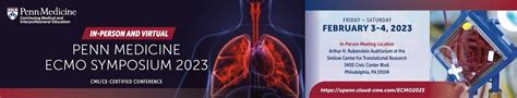 Penn Medicine Ecmo Mcs Symposium 2023 Medustudent