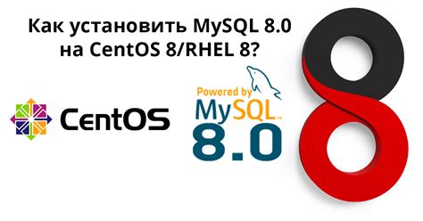 Как установить Mysql 8 0 на Centos 8 Rhel 8 Руководство