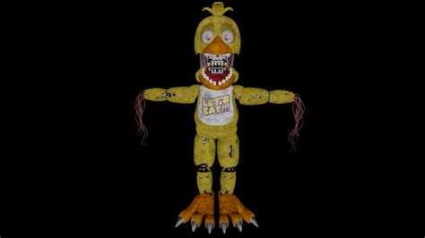 Sfm Fnaf Withered Chica Full Body By Mauricio2006 On Deviantart