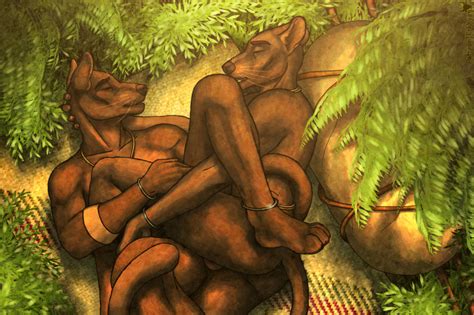 Rule 34 Anal Anal Sex Anthro Duo Erkhyan Euplerid Fossa Fur Humanoid Male Male Male Male