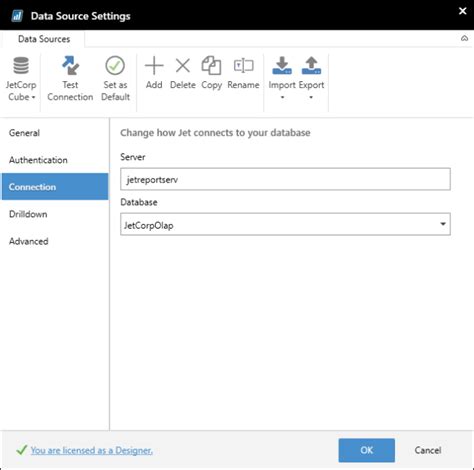 Create A Jet Analytics Cubes Data Source With Jet Reports Jet