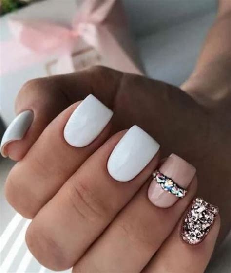 Nail Art Deslumbrantes Dise Os En Color Blanco Para U As Cortas Y Largas Minuto Neuquen