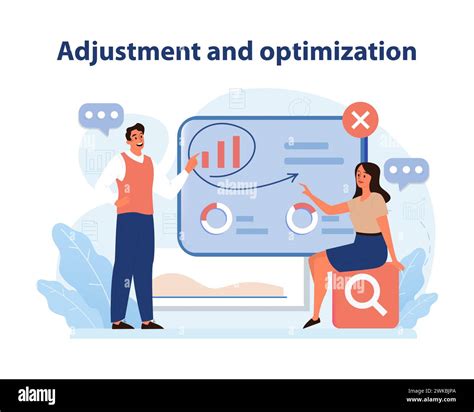 Strategic Adjustment And Optimization A Vivid Vector Illustration