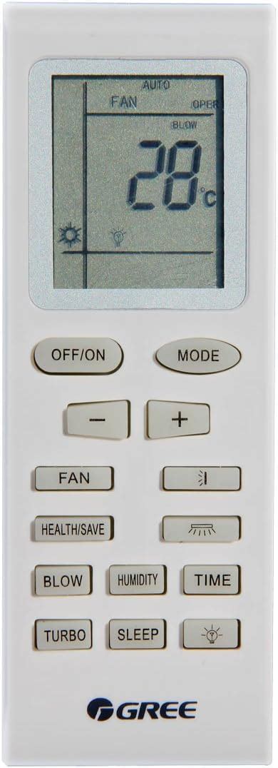 Gree Yb1fa Mando A Distancia Para Acondicionadores Ferroli Argo