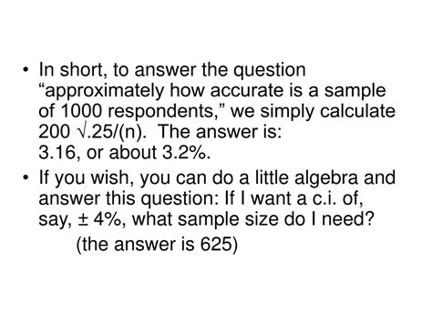 PPT Calculating Sampling Error PowerPoint Presentation Free Download ID