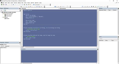 The Vba Help Vbecolours Make Coding In Vba Look Better