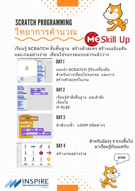 Scratch Programming ภาษาสำหรับการโปรแกรมสำหรับเด็กๆ มาลองเขียนกันดูไหม