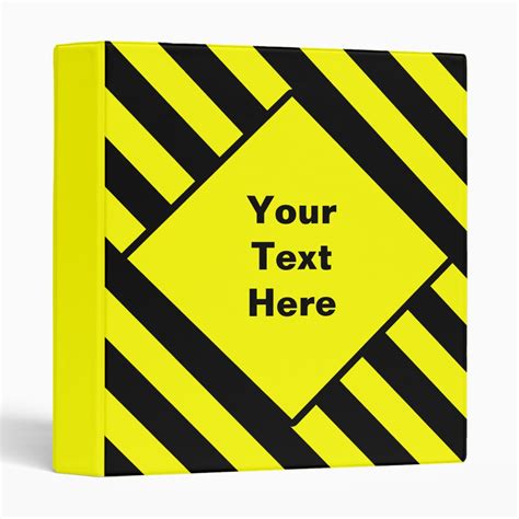 Custom Safety Binder Template Zazzle