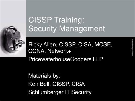 Ppt Cissp Training Security Management Powerpoint Presentation Free