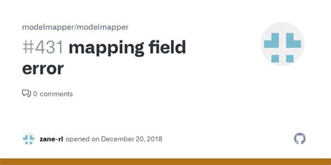 mapping field error · issue 431 · modelmapper modelmapper · github