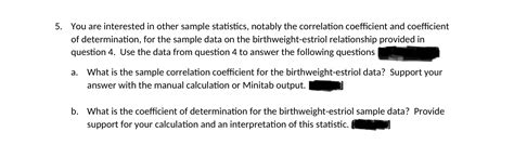 5 You Are Interested In Other Sample Statistics